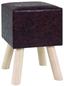 Mørtens furniture Stolička Nova, 45 cm, masiv / tmavě hnědá