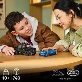 LEGO® Speed Champions 77264 Jaguar Project 7 a Land Rover Defender / P