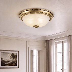 BRILAGI - Stropní svítidlo FRESCO 2xE27/40W/230V pr. 30 cm mosaz