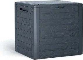 PROSPERPLAST WOODEBOX antracit 140L / Zahradní box