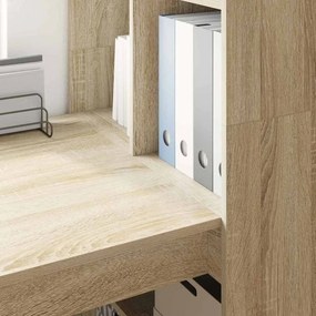 Stůl Sonoma dub Kompozitní dřevo 122 x 67 x 145 cm 3337259