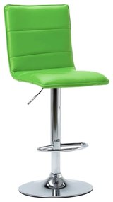 Barová židle zelená umělá kůže,  249629 HangarStore.cz