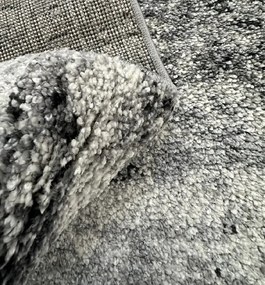 BE Koberec Mosso 8252 GREY - šedý obdélníkový Rozměr: 50x80 cm