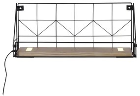 Leuchten Direkt 15277-18 - Police s LED osvětlením BOARD 2xLED/1,75W/230V 45 cm