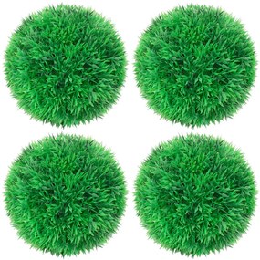Umělé buxus koule 4 ks 12 cm 315477