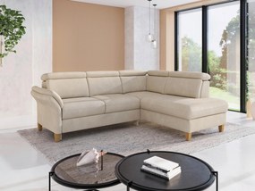 XXXLutz ROHOVÁ SEDAČKA, textil, pískové barvy Sit & More - Sedací soupravy - 00014402575S