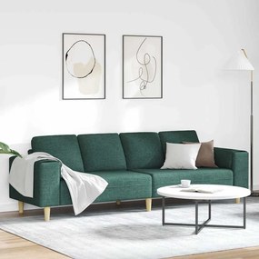 Pohovka do obývacího pokoje Tmavě zelená 250 x 77 x 76 cm 3335085