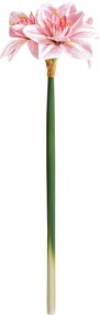 Umělá květina Amarylis 62 cm pink