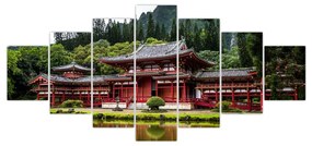 Obraz - čínská architektura (210x100 cm)