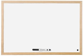 Magnetická tabule dřevěný rám 60 x 40 cm