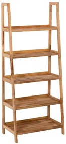 Regál Naturel Home 63x149x36,4 cm ořech mat HOMEPOL5