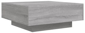 vidaXL Konferenční stolek šedý sonoma 80 x 80 x 31 cm kompozitní dřevo