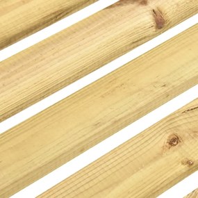 vidaXL Zahradní lavice 120 cm impregnované borové dřevo [315393]