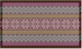 Rohožka z recyklovaného plastu 40x70 cm Fair Isle – Artsy Doormats