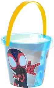 Sada na písek Spiderman transparentní / 5 dílů / Plast / od 3 let