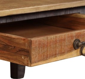 vidaXL Konferenční stolek z masivního dřeva vintage 118 x 60 x 40 cm [244968]