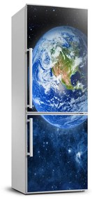 Wallmuralia Samolepící nálepka na ledničku Zeměkoule 60x180 cm