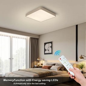 Brilagi-LED Stm. str. sv. POOL SQUARE LED/48W/230V 3000-6000K 50x50 cm béžová+DO