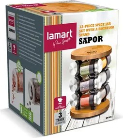 Lamart Sapor Sada kořenek s otočným stojanem 12ks