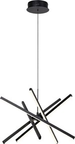 Rabalux Černé závěsné LED svítidlo Matilde 560mm 48W 72267