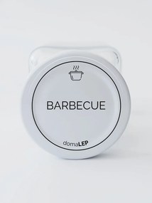 Samolepka na kořenky BARBECUE průhledná 5 cm základní písmo