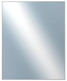 DANTIK - Zarámované zrcadlo - rozměr s rámem cca 80x100 cm z lišty Hliník stříbrná | P01-004 (7001004)