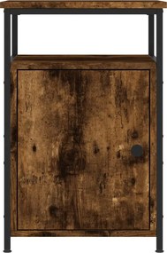 vidaXL Noční stolek 40 x 42 x 60 cm kompozitní dřevo [826037] Barva: kouřový dub