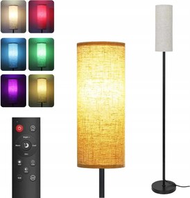 Podlahová podlahová lampa E27 Rgb Led Stojací lampa 1.7 m, mnoho barev