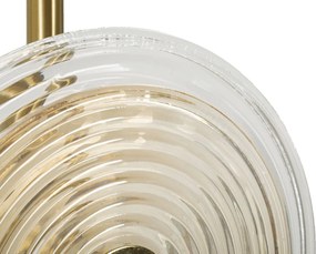 Stojací lampa Venice 168 cm zlatá
