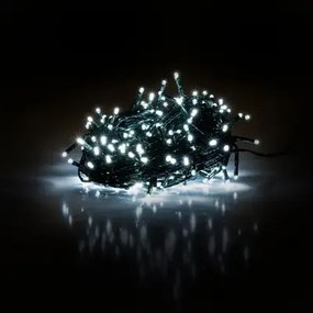 RETLUX RXL 201 řetěz 50LED 5+5m 4000K - studená bílá / Časovač