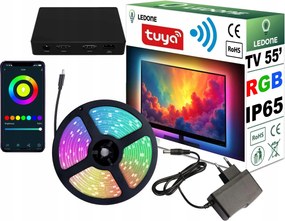 Ambilight Tv 55" 4K Hdmi 2.0 Ambiente s Wi-Fi Smart Live Tuya Led Rgb