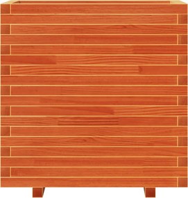 Zahradní truhlík voskově hnědý 70 x 40 x 72 cm masivní borovice 3282631