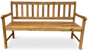 Zahradní dřevěná lavice Kory 150 cm