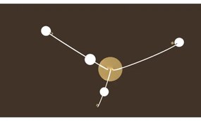 Zambelis 22248 - LED Stmívatelný lustr na lanku LED/42W/230V zlatá
