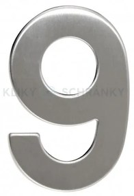 RN Číslo "9" 95mm nerez