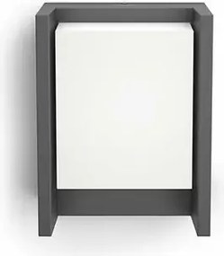 Philips Arbour LED 6W venkovní svítidlo antracit / 600 lm / 4000K / IP