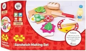 Bigjigs Toys Sendvičový set / od 3 let