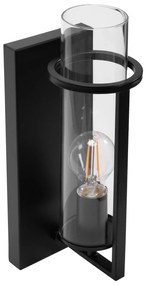 Toolight - Nástěnná lampa Zenit - černá - APP1234-1W