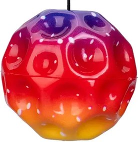 Míček na gumičce s úchytem na suchý zip / Hračka / Pěna / O 6 cm / 5 b