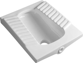 Aqualine Aqualine, AGADI WC turecké 50x60 cm, bílá, TU0586