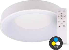 T-LED SMART TUYA Bílé LED stropní svítidlo kulaté 380mm 32W CCT s DO 105555