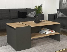Casarredo - Komfort nábytek Konferenční stolek s ÚP IZMIR sapphire/antracit