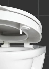 Toaletní sedadlo Secura Comfort WENKO, pohodlné toaletní sedadlo Duroplast Easy-Close