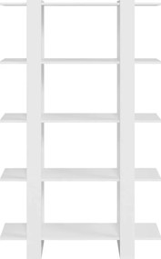 vidaXL Knihovna / dělicí stěna 100 x 30 x 160 cm [811529] Barva: Bílá