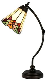 Stolní lampa Tiffany  Jannes – 26x50 cm