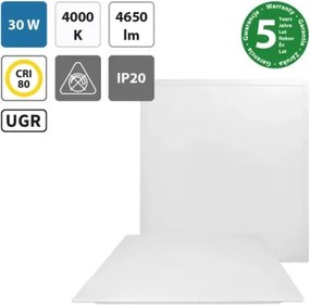 LED panel McLED Office 6060 UGR<19 Backlit 30W 4000K neutrální bílá ML-413.557.32.0