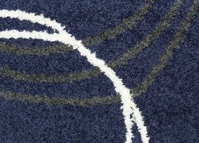 Koberce Breno Kusový koberec LOTTO 290/HY4B, Modrá, Vícebarevné, 200 x 285 cm