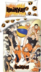 Ložní povlečení z mikrovlákna Haikyu!! - motiv Heroes - 70x90 cm + 140x200 cm