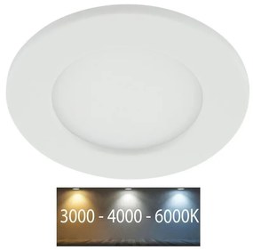 FK technics | LED Koupelnové podhledové svítidlo LED/6W/230V 3000/4000/6000K IP44 | FK0152