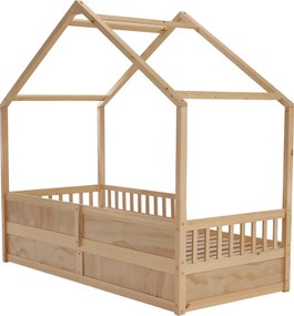 Postel Montessori BIANKA, 90x200, masiv přírodní Kondela 0000396818
